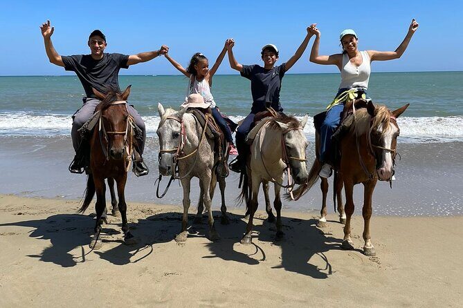 Beach Horseback Riding and Swim Horse in Puerto Plata - The Beach Break and Swimming