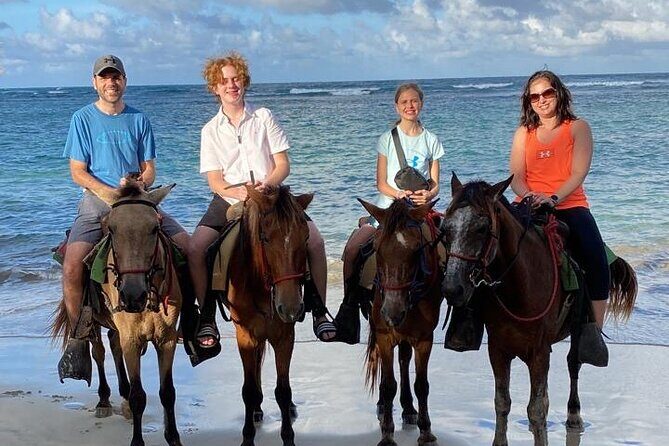 Beach Sunset Horseback Ride in Punta Cana - Key Points