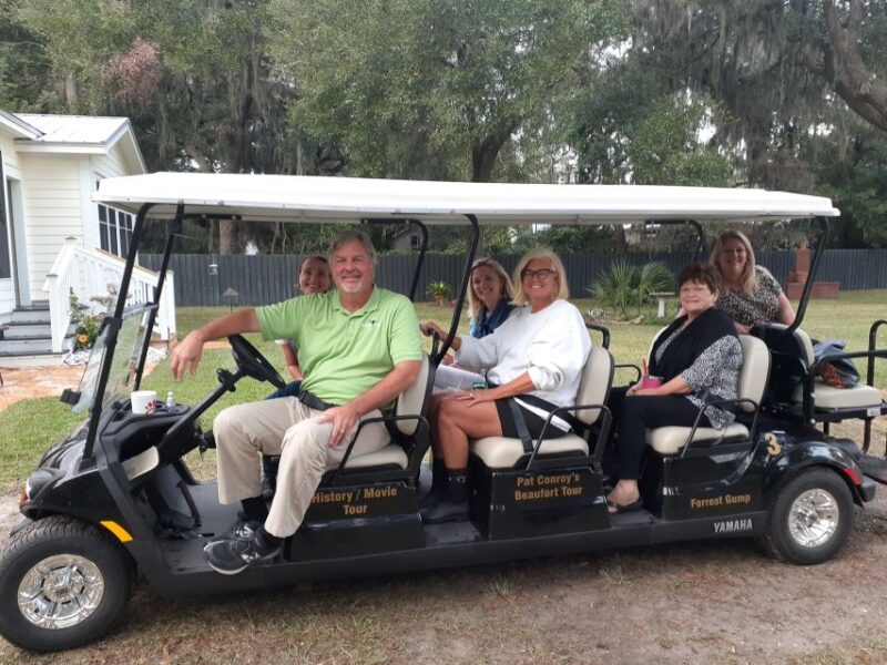 Beaufort: Pat Conroy's Beaufort Tour by Golf Cart - Transportation and Group Size