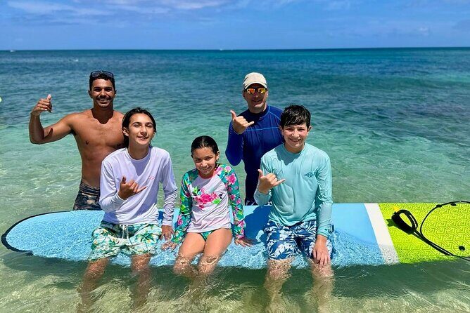 Beginner Surf Lesson at North Shore Haleiwa, Oahu - Authentic Hawaiian Surfing Culture