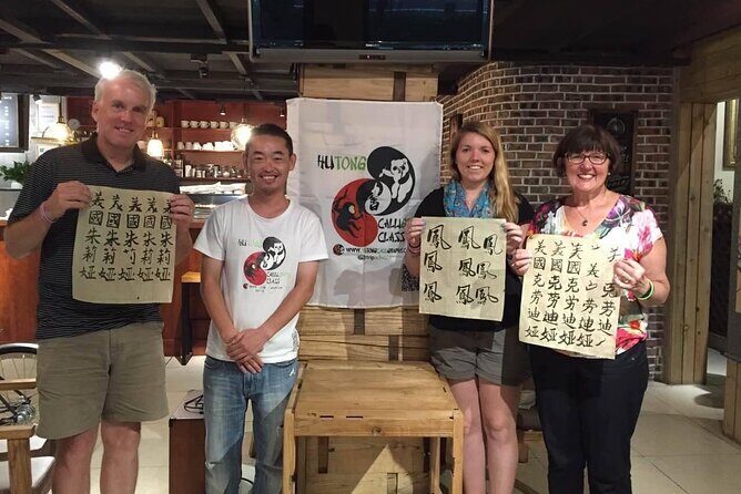 Beijing Wangfujing Calligraphy Class by Forbidden City - Authentic Reviews from Travelers