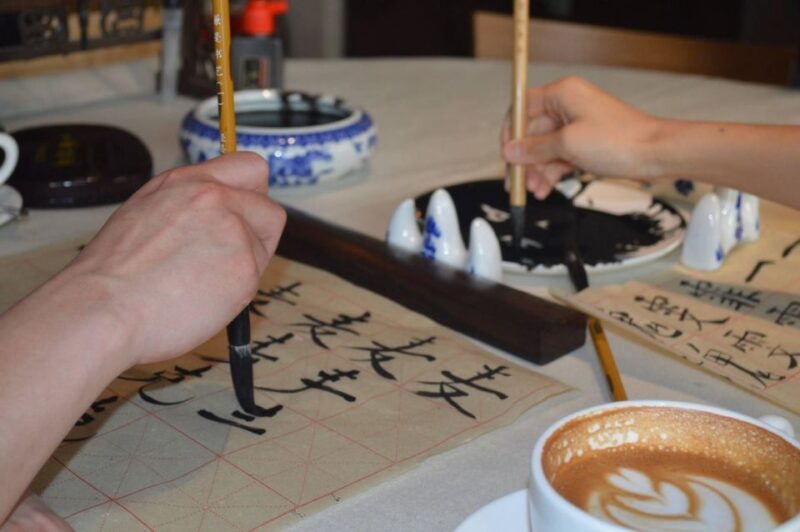 Beijing Wangfujing Calligraphy Class Nearby Forbidden City - The Experience of Creating Your Own Calligraphy