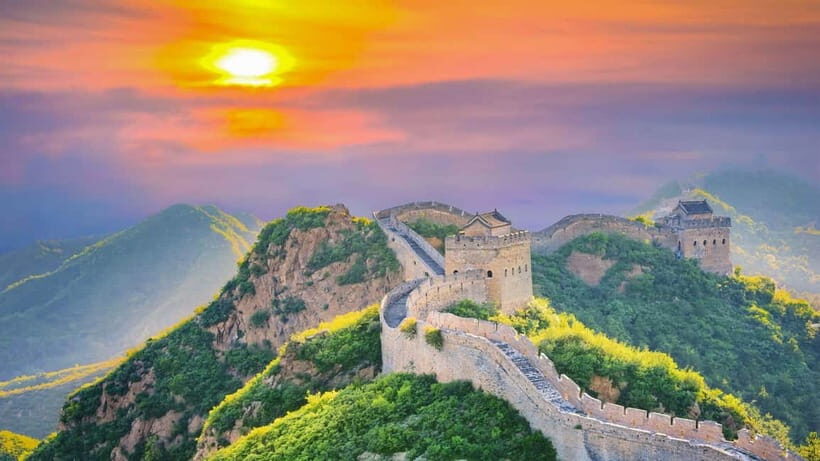 BeijingBadaling Great Wall Night Ticket or Tour with Show - Key Points