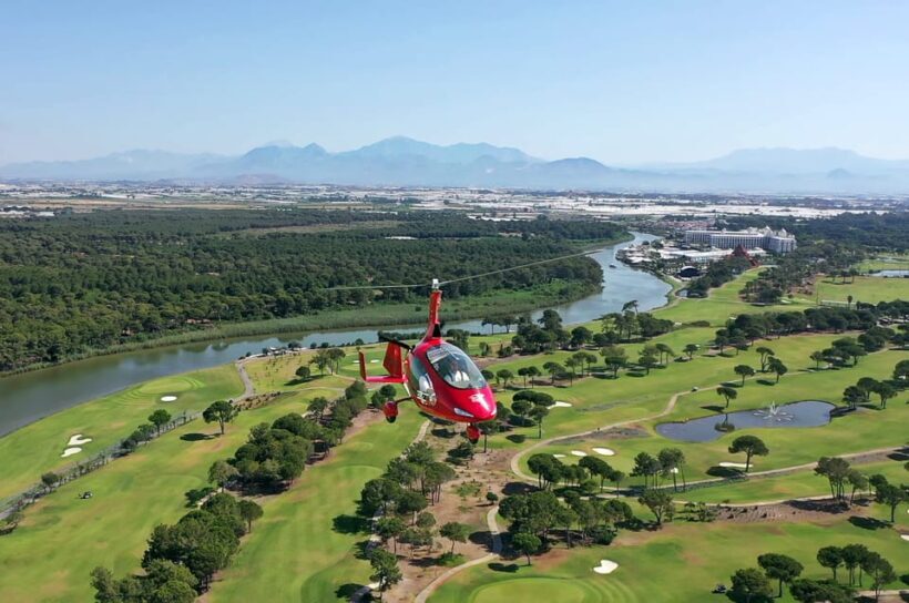 Belek Panoramic Gyrocopter Flight Tour - An In-Depth Look at the Gyrocopter Flight Experience