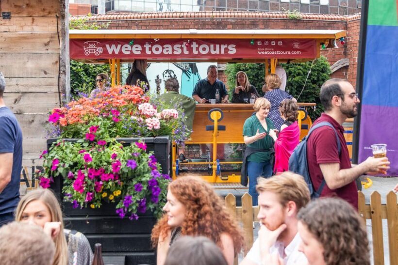 Belfast: City Centre Beer Bike Tour - FAQ about the Belfast City Centre Beer Bike Tour