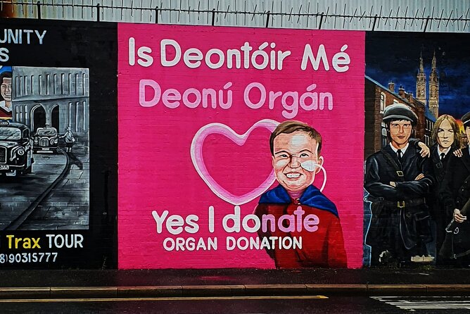 Belfast Political Murals Street Art and Peace Wall Small Group Walking Tour - Meet Your Guide: Insights From Marty