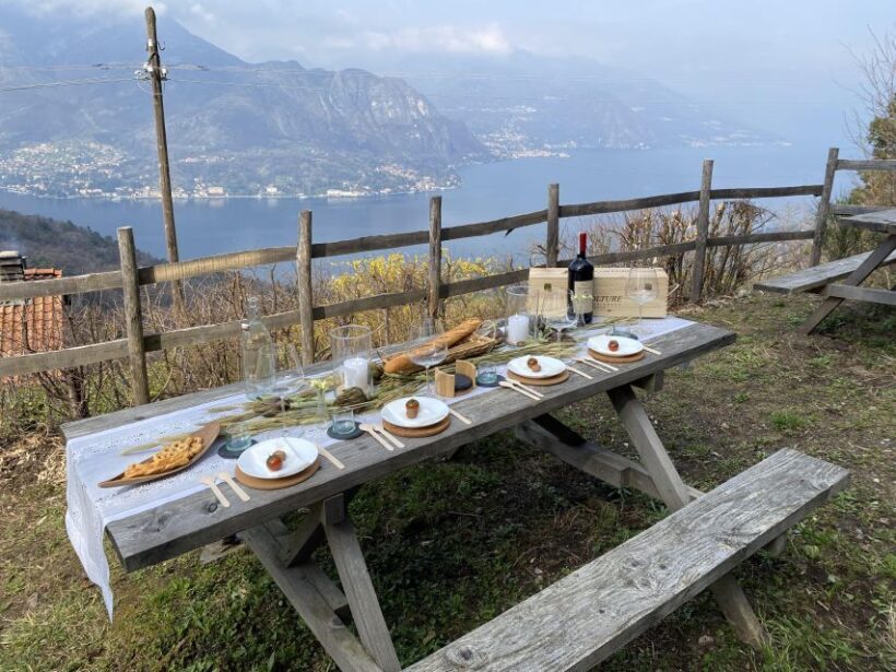 Bellagio: Exclusive picnic at the agrofarm with scenic view - Key Points