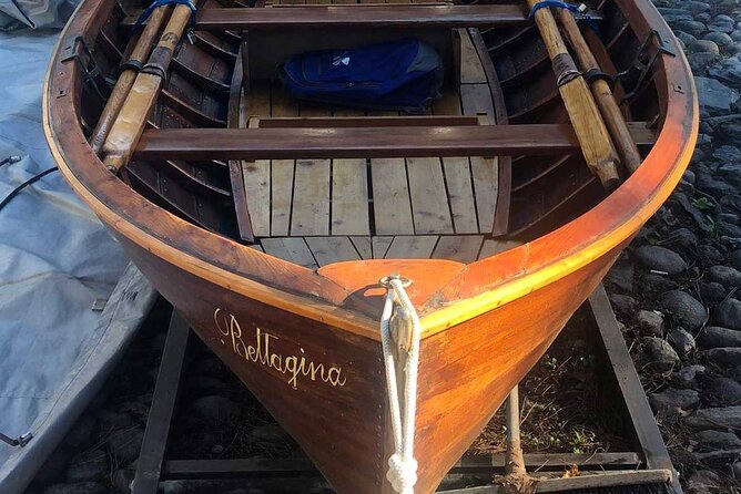 Bellagio Rowing Experience with a Vintage wooden boat - Key Points