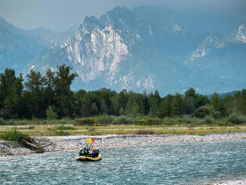 BELLUNO DOLOMITES: RAFTING on the PIAVE between the DOLOMITES and the PROSECCO HILLS. - The Natural Beauty in Focus