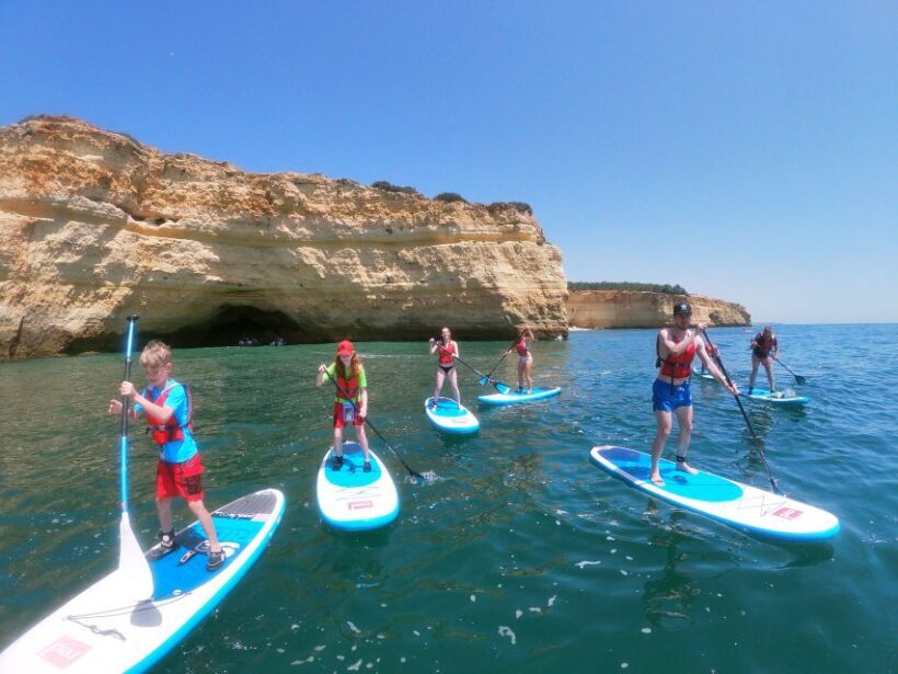 Benagil: Benagil Cave Stand Up PaddleBoard Tour at Sunrise - What’s Included and What’s Not