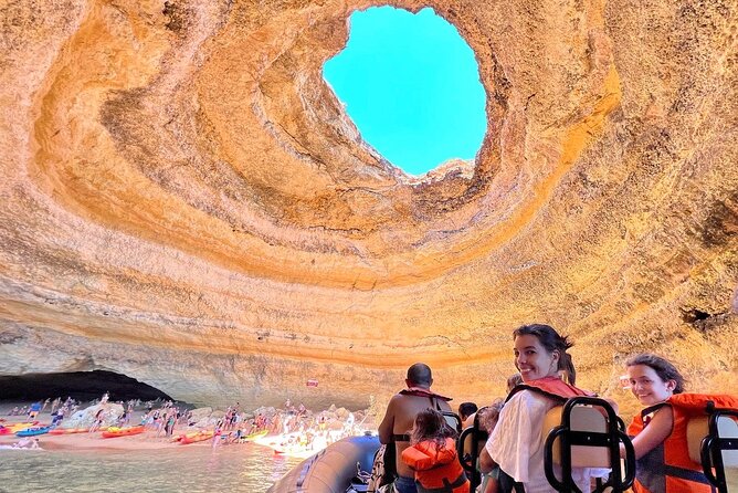Benagil Caves & Praia Da Marinha Guided Boat Tour - Key Points