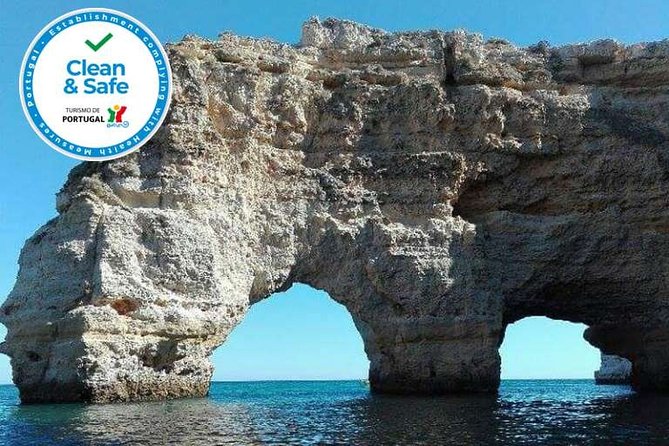 Benagil caves's kayak tour - Exploring the Scenic Route from Marinha Beach to the Benagil Caves