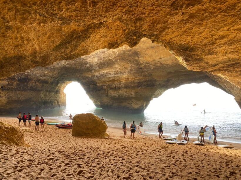 Benagil: Sunrise kayak tour Benagil caves and secret spots - The Sum Up