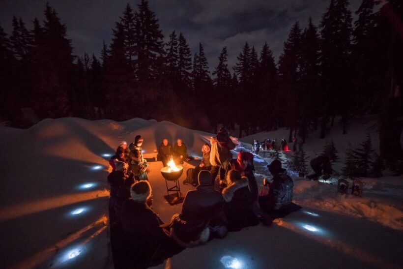 Bend: Cascade Mountains Snowshoeing Tour and Bonfire - The Sum Up