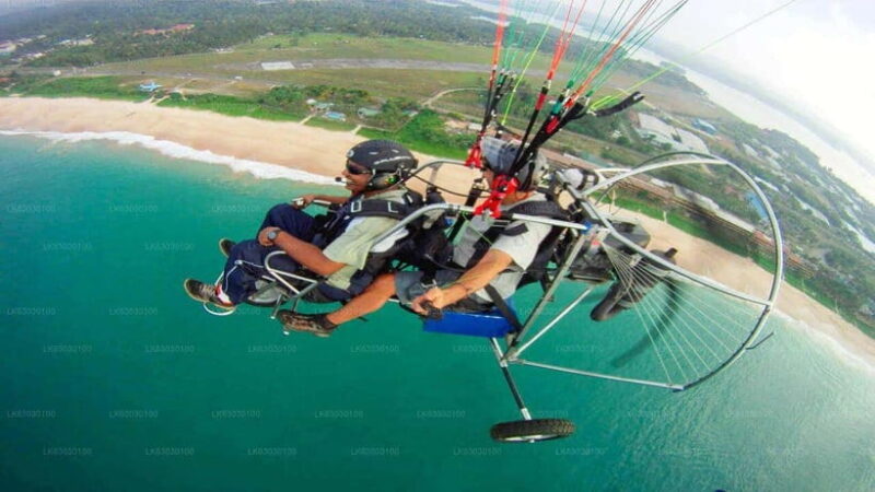 Bentota: Paramotoring Tandem Discovery-Paragliding Flight - Key Points: