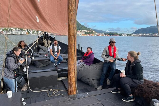 Bergen Fjord Experience Aboard Viking-style Ship - Engaging With the Crew