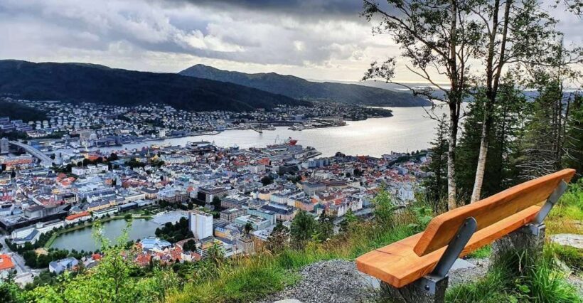 Bergen: Mountain hike on top of Bergen - Public tour - Exploring the Bergen Mountain Hike