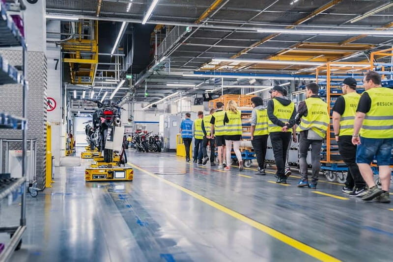 Berlin: BMW Motorrad Production  See How Bikes Are Built - The Factory Tour Itself
