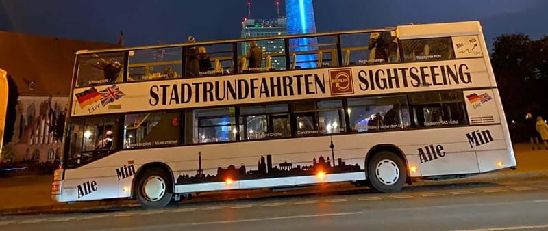 Berlin: Bus Tour by Night with Live Commentary - FAQ