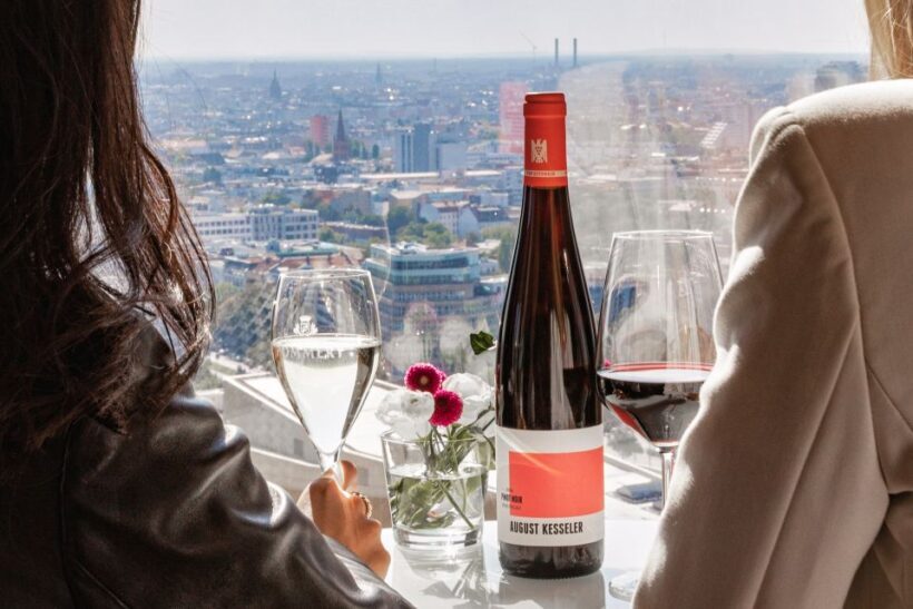 Berlin: Combo-Ticket for Panoramapunkt with Crémant at Café - Exploring the Experience Step-by-Step