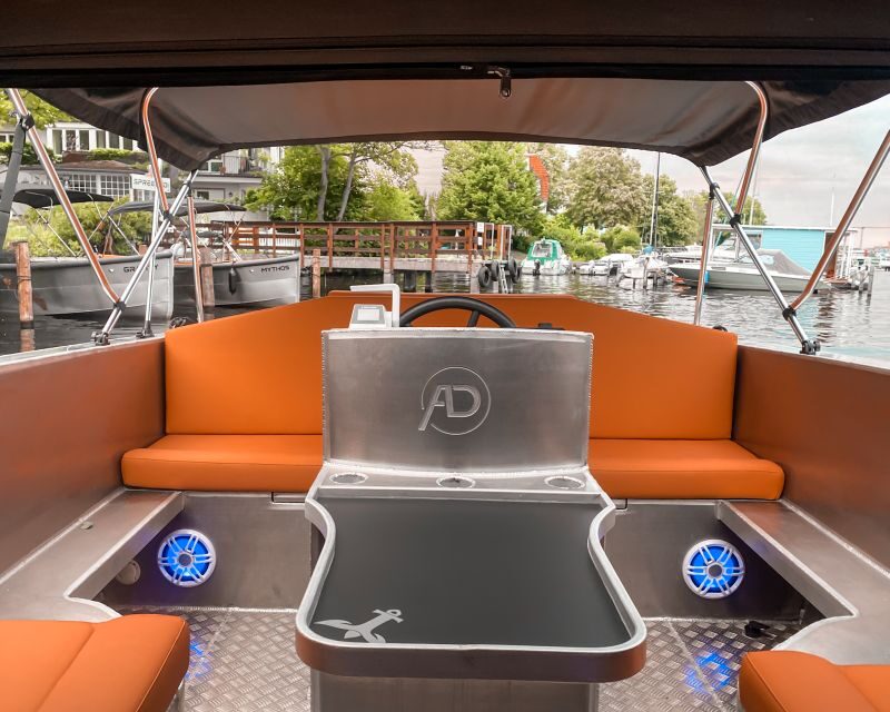 Berlin: Electric Boat Rental for self-driving 2 hrs - The Sum Up
