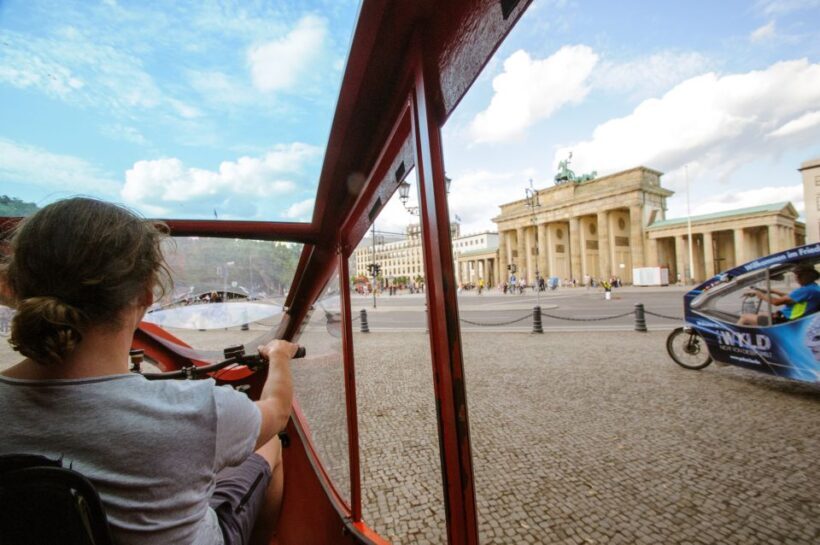 Berlin: Private E-Rickshaw Tour with Hotel Pickup Service - Accessibility & Practicalities