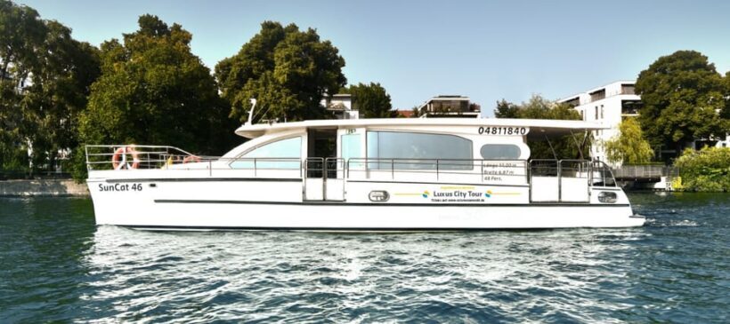 Berlin: Solar Powered Sunset Catamaran Cruise & Audio Guide - Practical Details: How to Maximize Your Experience
