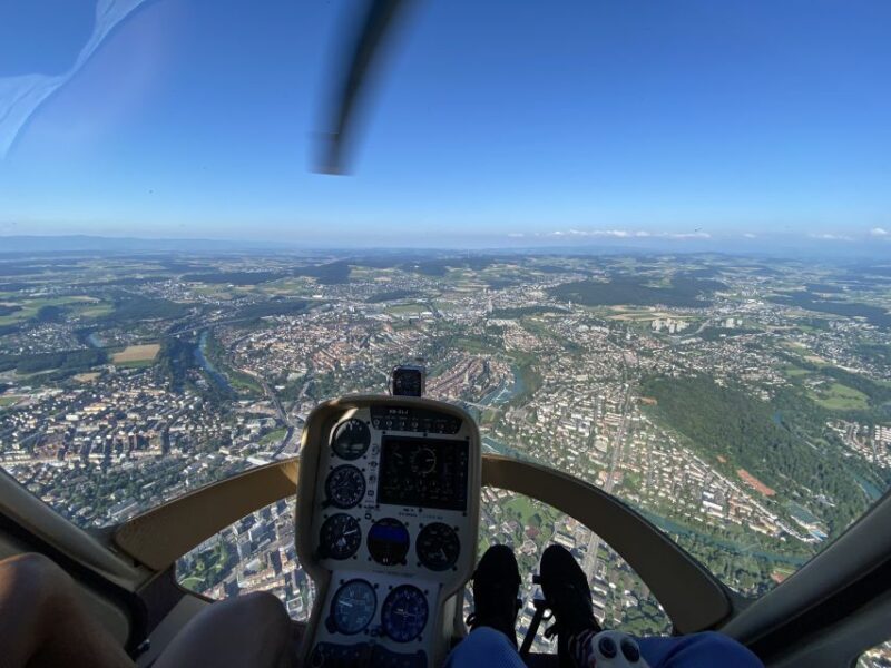 Bern: Private 18-Minute Helicopter Flight for up to 3 People - Inclusions and Exclusions