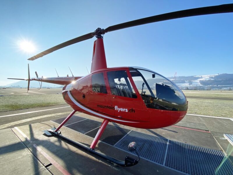Bern: Private 18-Minute Helicopter Flight for up to 3 People - Memorable Experiences