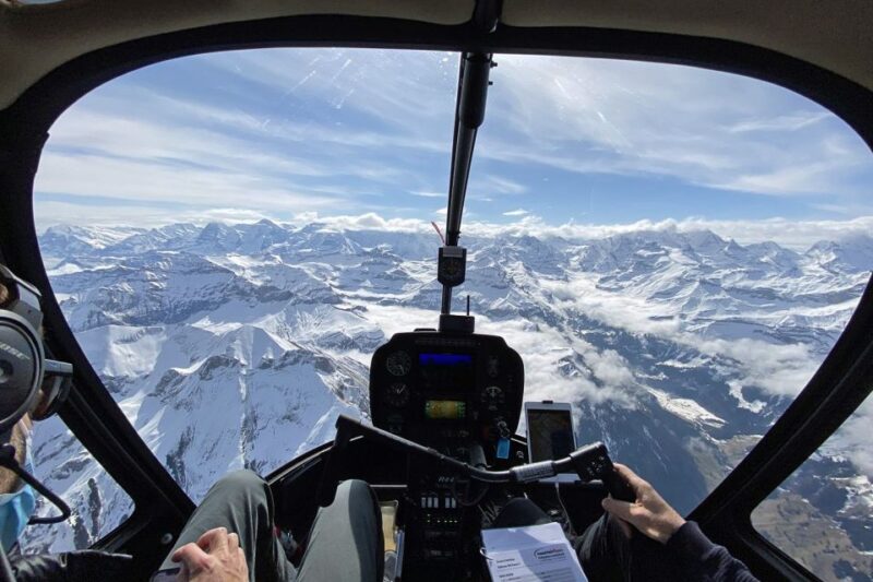 Bern: Private 42-Minute Swiss Alps Helicopter Flight - Booking and Cancellation Policy
