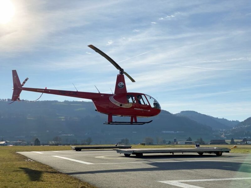 Bern: Private 54-Min Lakeland Helicopter Tour-up to 3 People - Since You Asked