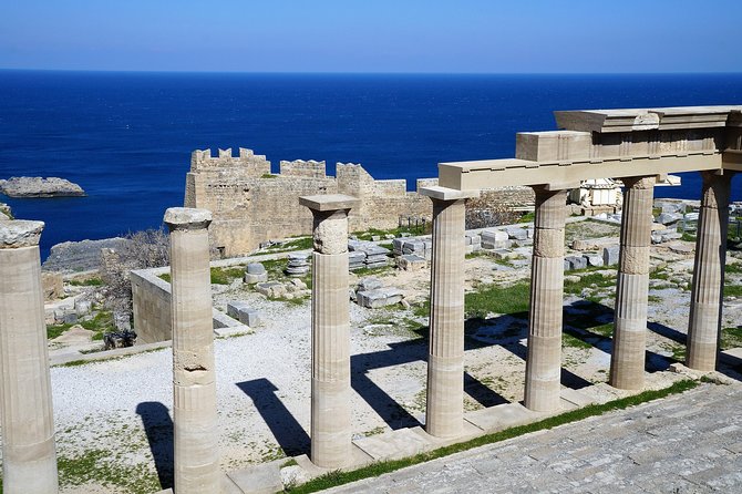 Best Of Lindos & Rhodes - Guided Private Tour - Half Day - Groups Up 19 People - Exploring the Acropolis of Lindos: A Must-See Attraction