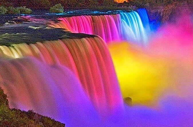 Best of Niagara Falls USA and Canada Night Tour with Skylon Tower - FAQ