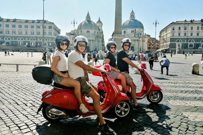 Best of Rome Vespa Tour With Francesco (Official Licensed Guide) - Guided Commentary and Reconstruction