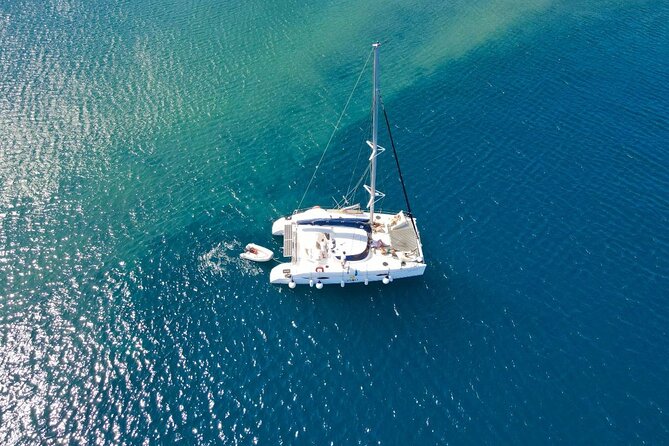 Best of Santorini Private Half-Day Catamaran Cruise With Transfer and Meal - Additional Details