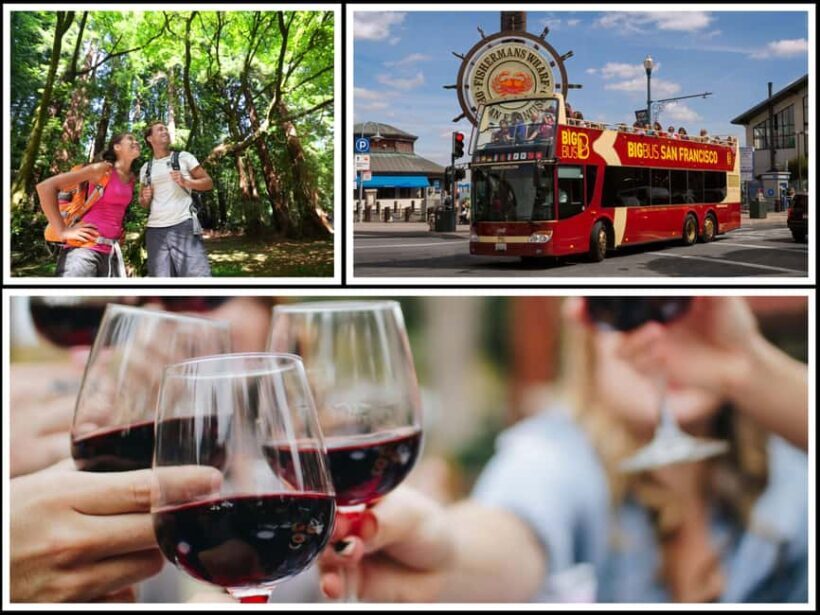 Best of SF: Wine Country, Redwoods, and Hop-on Hop-off Tour - Practical Details and Tips