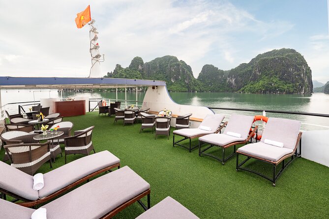 BEST SELLER - Halong 5 Star Day Cruise: Buffet, Wine & Jacuzzi - FAQs
