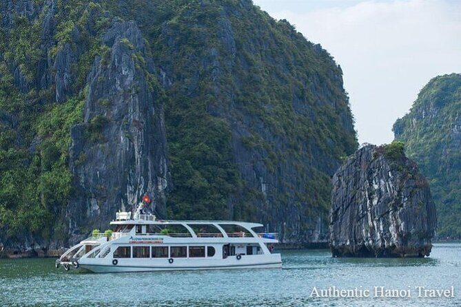 Best Seller Halong Full Day Tour All Included Expressway Transfer - Climbing Titov Island: Views and Refreshing Swims