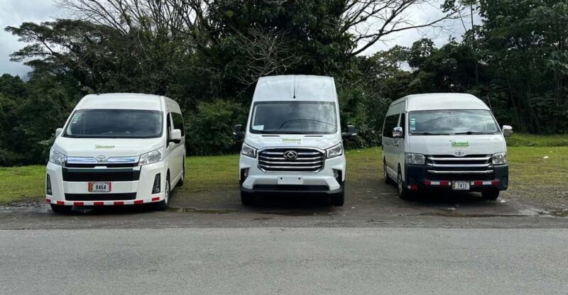 Best Value Deluxe Transportation La Fortuna - Airport - The Itinerary and Service Details