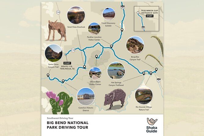 Big Bend National Park Self Guided Audio Tour Guide - The Sum Up