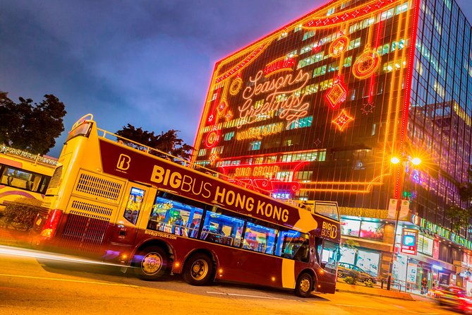 Big Bus Hong Kong Panoramic Night Tour by Open-Top Bus - FAQ