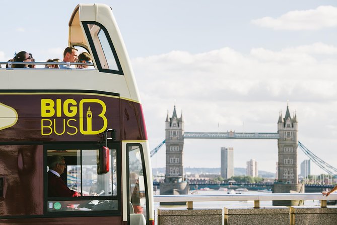 Big Bus London Hop-On Hop-Off Tour With Optional River Cruise - Ticket Options and Pricing