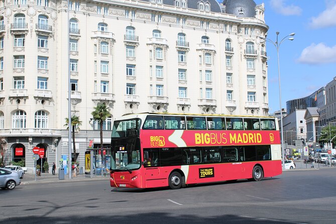 Big Bus Madrid Panoramic City Tour - Overview of the Big Bus Madrid Tour