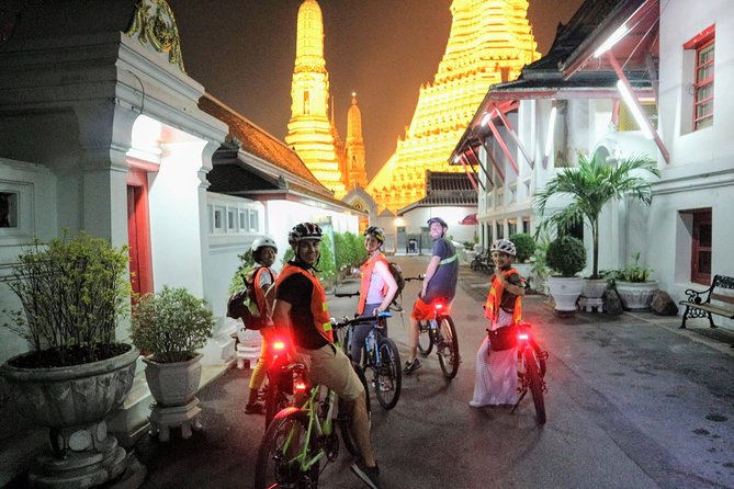 Bike Bangkok at Night with Thai Dinner - The Experience and Its Value