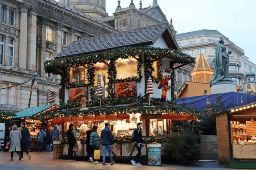 Birmingham: Christmas Market and Festive Lights Walking Tour - Key Points