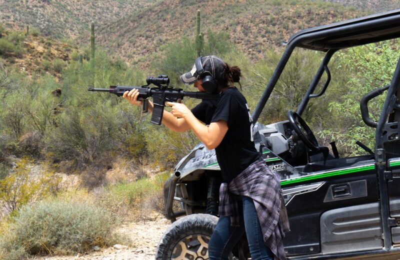 Black Canyon City: Ride and Shoot Combo with ATV or UTV - The Shooting Experience