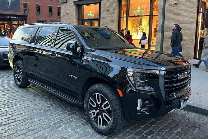 Black SUV Transfer From or To JFK, LGA, EWR - All Fees Included - Pickup and Drop-off Details