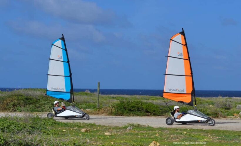 Blokart Landsailing on the shores of the Caribbean Bonaire - Authentic Voices: What Travelers Say