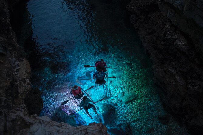 Blue Cave Transparent Kayak Night Glow Adventure - Inclusions for a Memorable Journey
