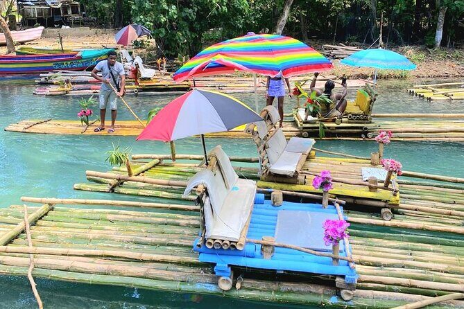 Blue Hole and Bamboo Rafting from Runaway Bay - A Well-Balanced Tour Offering
